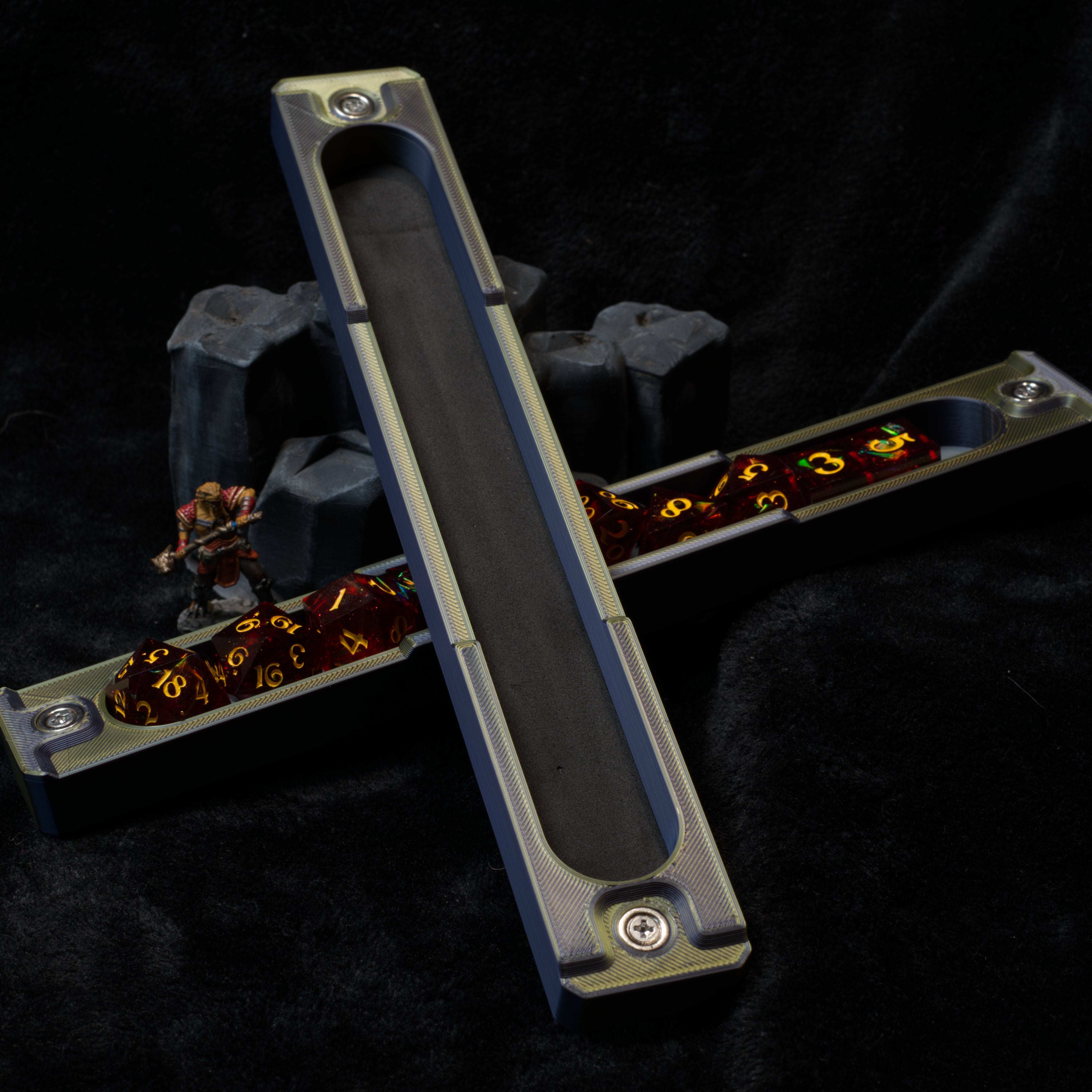 Celestial Shimmer Dice Vault - Enchanting Dice Storage for Your Gaming ...